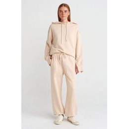 Damen L&auml;ssigweite Fleece-Jogginghose