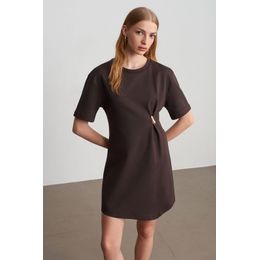 Damen Mini Shift Kleid