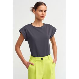Damen Baumwoll Rundhals T-Shirt