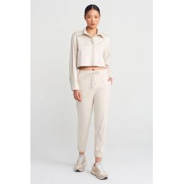 Faux-Suede Jogginghose