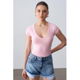 Slim Fit Crop-Jersey-Top