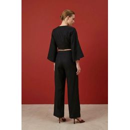 Baumwoll-Co-Ord-Set mit Bindungdetails
