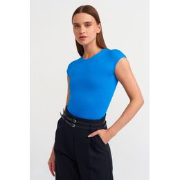 Damen Slim Fit Rundhals T-Shirt