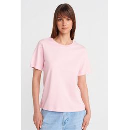 Damen Baumwoll Rundhals T-Shirt