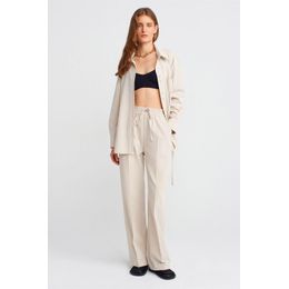 Weite Jersey-Hose