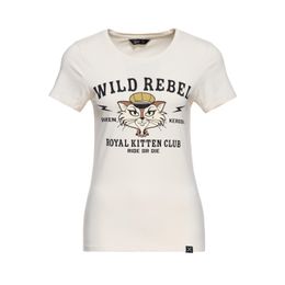 Queen Kerosin Damen T-Shirt Royal Kitten Club