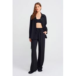 Weite Jersey-Hose