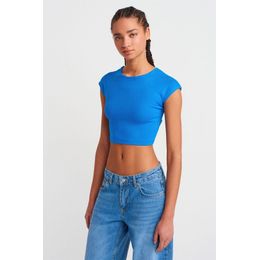 Slim Fit Cropped Jerseytop