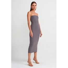 Tr&auml;gerloses Bodycon-Midikleid