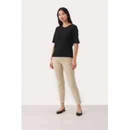 PART TWO T-shirt Gerade Passform Blac