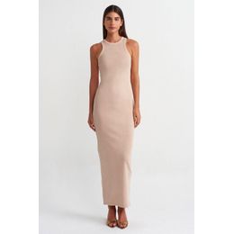Rippstrick Bodycon Maxikleid