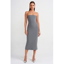 Tr&auml;gerloses Bodycon-Midikleid