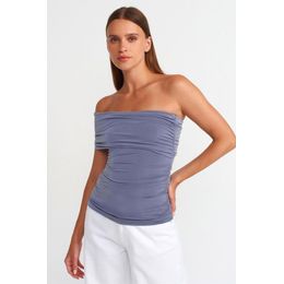 One-Shoulder Slim Fit Jersey-Bluse