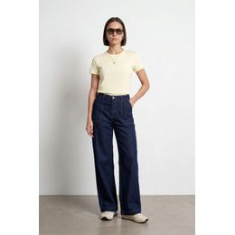Damen Jersey Rundhals-T-Shirt