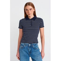 Gestreiftes Slim-Fit Polo-Shirt