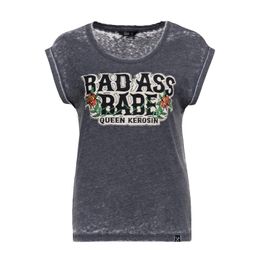 Queen Kerosin Damen T-Shirt Bad Ass Babe