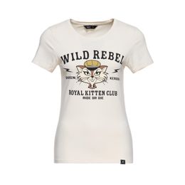 Queen Kerosin Damen T-Shirt Royal Kitten Club