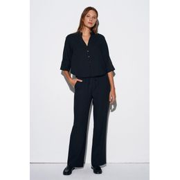 Damen Weite Crepe-Hosen