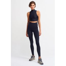Hochgeschnittene Slim-Fit Leggings