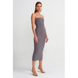 Tr&auml;gerloses Bodycon-Midikleid