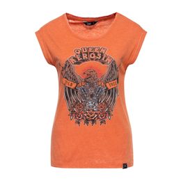 Queen Kerosin Damen T-Shirt Wild & Free