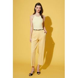 Damen G&uuml;rtel Gerade Ankle-Hosen