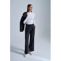 Weite Crepe-Hose mit Kordelzug