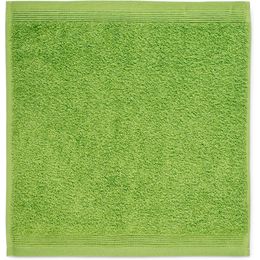 M&ouml;ve Waschlappen M&Ouml;VE "Superwuschel Seiftuch", peridot, B:30cm L:30cm, Walkfrottier, Baumwolle, Handt&uuml;cher, mit Biesenbord&uuml;re und praktischem Kordelaufh&auml;nger