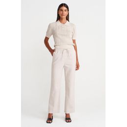 Weite Tencel-Hose mit Kordelzugbund