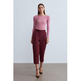 G&uuml;rtel-Capri-Zigarettenhose