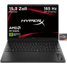 HP Gaming-Notebook "15-gb0071ng", shadow schwarz, 16 GB RAM 512 GB SSD, Ryzen 7, Windows 11, Notebooks