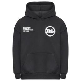 Kapuzensweatshirt DROPSIZE "Dropsize Herren", Herren, Gr. S, schwarz, 100% Baumwolle, Rundhals, Sweatshirts