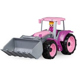 Spielzeug-Traktor LENA "TRUXX, rosa", rosa, Spielzeugfahrzeuge, KinderB:15cm H:16,5cm T:34cm, Kunststoff, inklusive Spielfigur, Made in Europe, B:15cm H:16,5cm T:34cm
