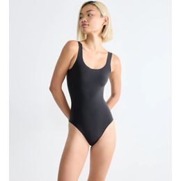 Body Sloggi "ZERO Feel 2.0", Damen, Gr. L, N-Gr, schwarz, Single Jersey, Obermaterial: 76% Polyamid, 24% Elasthan, normal, Rundhals, Bodys Body, nahtlos und unsichtbar