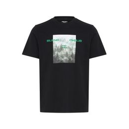 Rundhalsshirt Blend "Rundhalsshirt BHKean", Jungen, Gr. M, schwarz (schwarz beauty), Obermaterial: 100% Baumwolle CO., Shirts Rundhalsshirt
