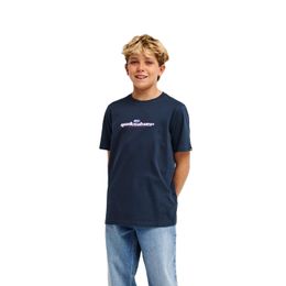 T-Shirt Quiksilver "Slacker", Jungen, Gr. 10, schwarz navy, Obermaterial: 70% Baumwolle, 30% Baumwolle., Shirts T-Shirt