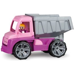 Spielzeug-Kipper LENA "TRUXX, rosa", rosa, Spielzeugfahrzeuge, KinderB:15cm H:15,5cm T:27cm, Kunststoff, inklusive Spielfigur; Made in Europe, B:15cm H:15,5cm T:27cm