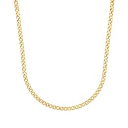 Panzerkette Amor, gold (gelbgoldfarben), Halsketten, Herren, Silber 925 (Sterlingsilber), L: 50 B: 3,4mm, Panzerkette, B:3,4mm