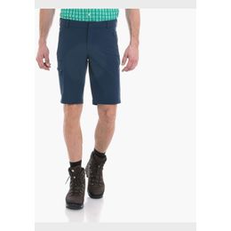 Sch&ouml;ffel Shorts SCH&Ouml;FFEL "Shorts Folkstone", Herren, Gr. 46, Normalgr&ouml;&szlig;en, blau (8180, blau), Oberstoff: 89% Nylon, 11% Elasthan, Hosen Shorts