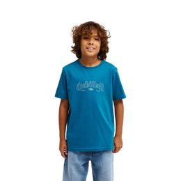 T-Shirt Quiksilver "Dang", Jungen, Gr. 10, blau coral, Obermaterial: 70% Baumwolle, 30% Baumwolle., Shirts T-Shirt
