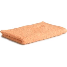 M&ouml;ve G&auml;stehandtuch M&Ouml;VE "Superwuschel G&auml;stehandtuch", peach fuzz, B:30cm L:50cm, Walkfrottier, Baumwolle, Handt&uuml;cher, mit Biesenbord&uuml;re und praktischem Kordelaufh&auml;nger