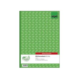 Sigel Formularb&uuml;cher Kassenbuch, EDV SD056, 2x 40 Blatt