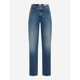 Brax Damen Five-Pocket-Hose Style MAINE USED PACIFIC BLUE, denim blau, Gr. 32