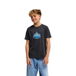 T-Shirt Quiksilver "Fishing", Jungen, Gr. 10, tarmac, Obermaterial: 70% Baumwolle, 30% Baumwolle., Shirts T-Shirt