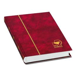 pro collect-Einsteckbuch "klassik", 64 Seiten, bordeaux, wei&szlig;e Bl&auml;tter