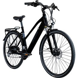 Z&uuml;ndapp Z&uuml;ndapp Z810 E Bike Damen Trekkingrad ab 165 cm Elektrofahrrad 550 Wh Pedelec Trekking Rad Fahrrad mit 8 Gang und Beleuchtung StVZO
