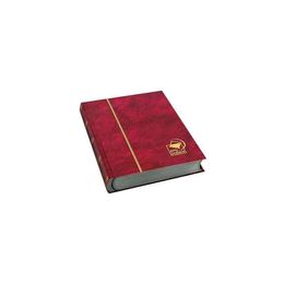 pro collect-Einsteckbuch "klassik", 64 Seiten, bordeaux, schwarze Bl&auml;tter
