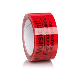 Signal-Packband, bedruckt, Vorsicht Hochempfindliche Elektroger&auml;te