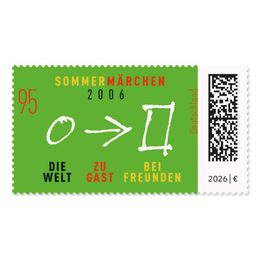 Sommerm&auml;rchen 2006, Briefmarke zu 0,95 &euro;, 10er-Bogen