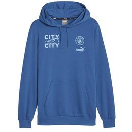 Puma - Kapuzenpullover f&uuml;r Herren, Baumwollmischung (blauer See)